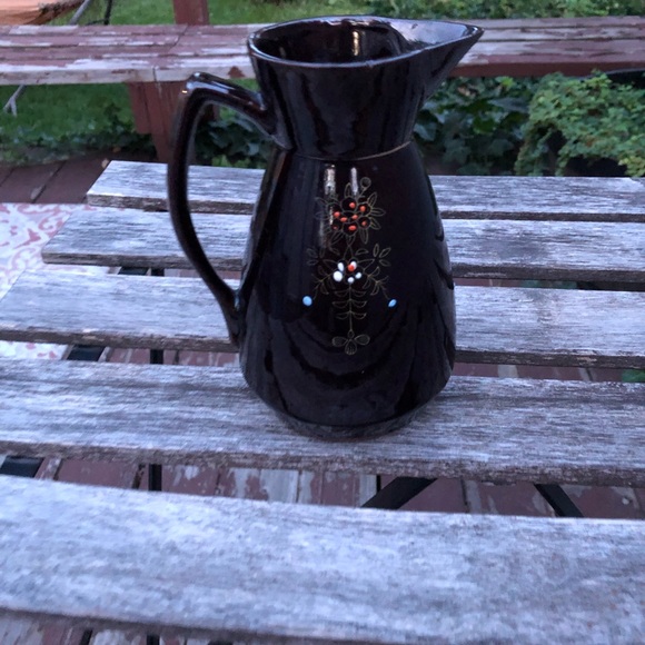 Kitchen | Vintage Chocolate Brown Pitcher | Poshmark